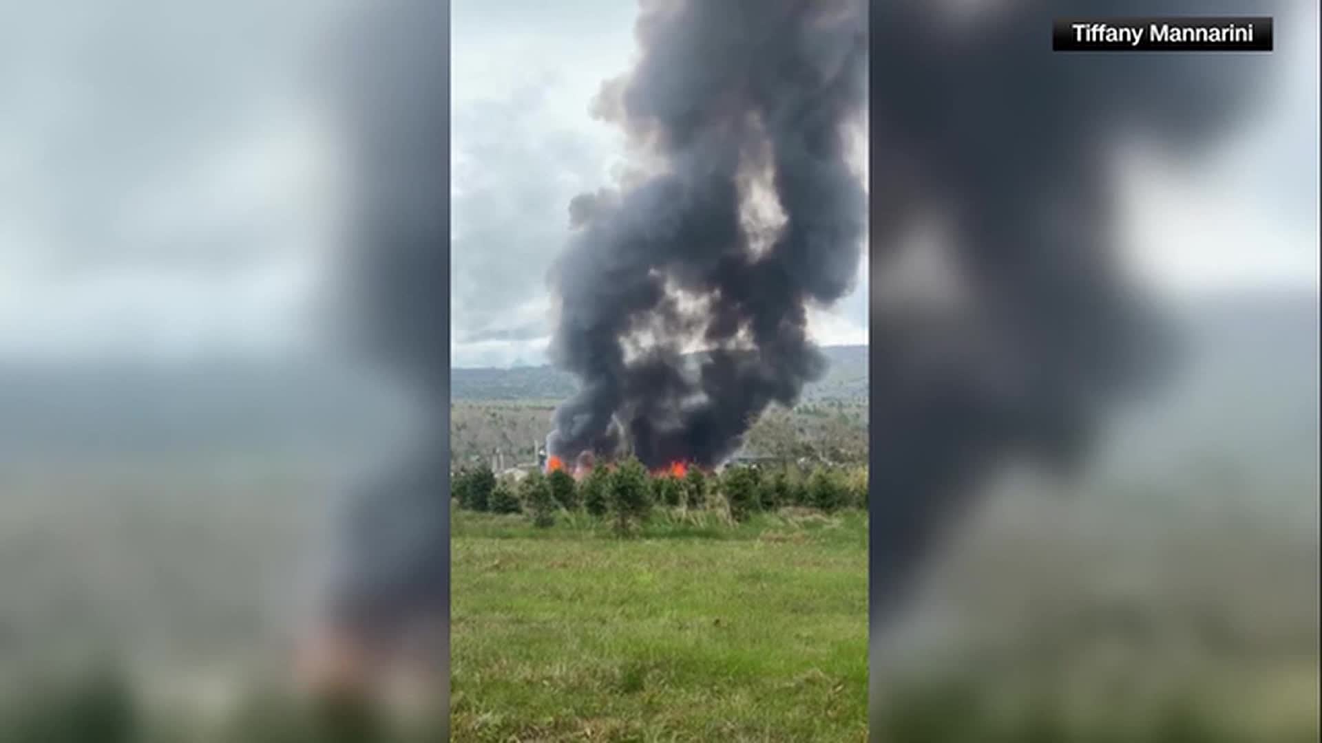 Major emergency response after explosion and fire at Maine lumber facility