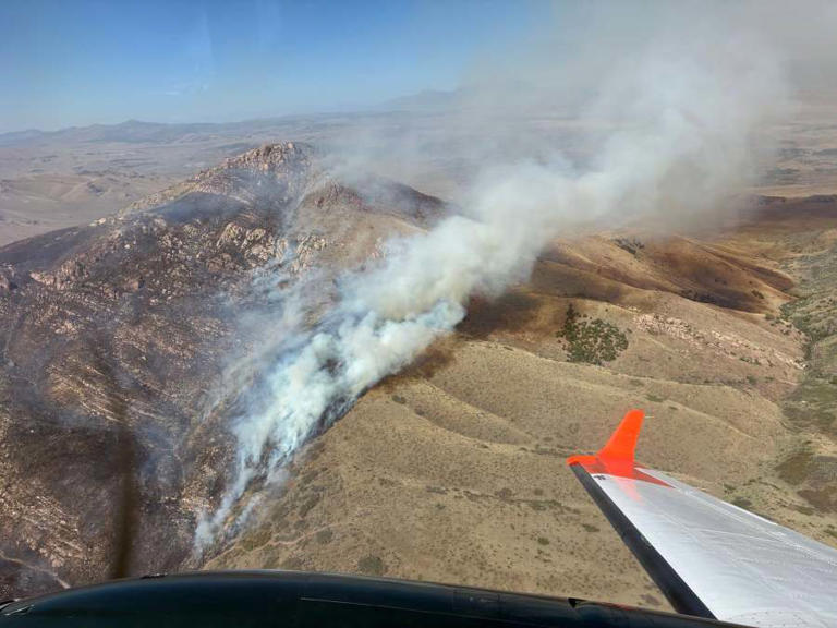 Wild Horse Fire mapped at 6,500 acres with 25% containment