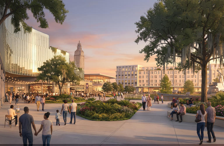 What could downtown Baton Rouge look like in the future? See master ...