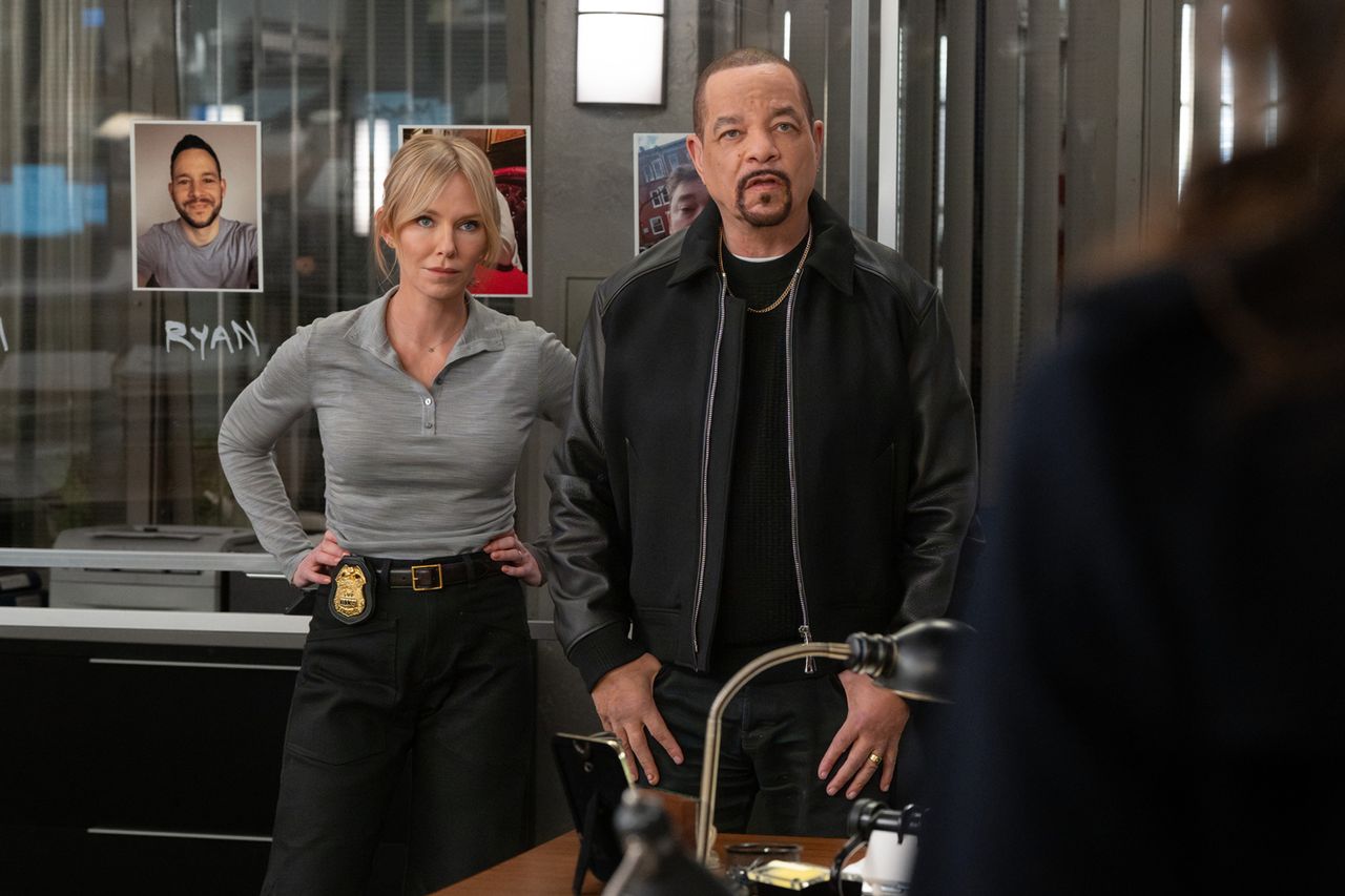 Kelli Giddish recalls first thing Ice-T said to her when they met on ...