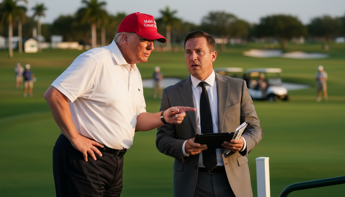 Trump’s golf outing sparks major health and behavior questions