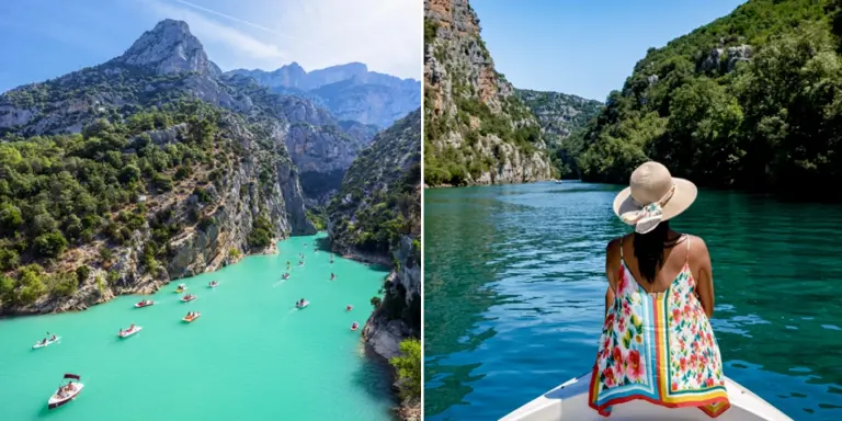Kallas 'Europas Grand Canyon' – här möts turkost vatten och mäktiga klippor