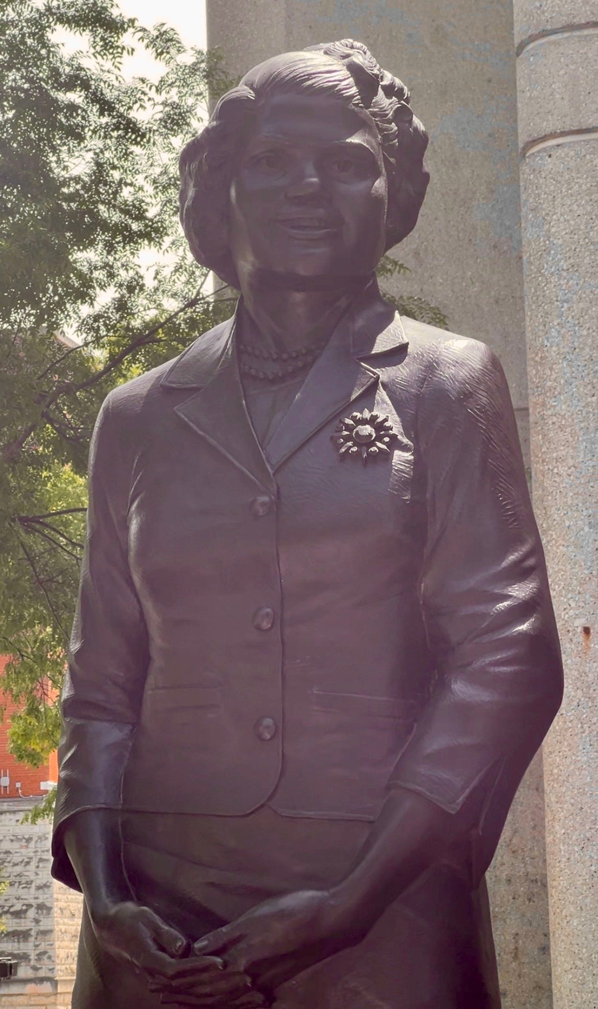 Statue of civil rights pioneer Alberta O Jones unveiled in downtown ...