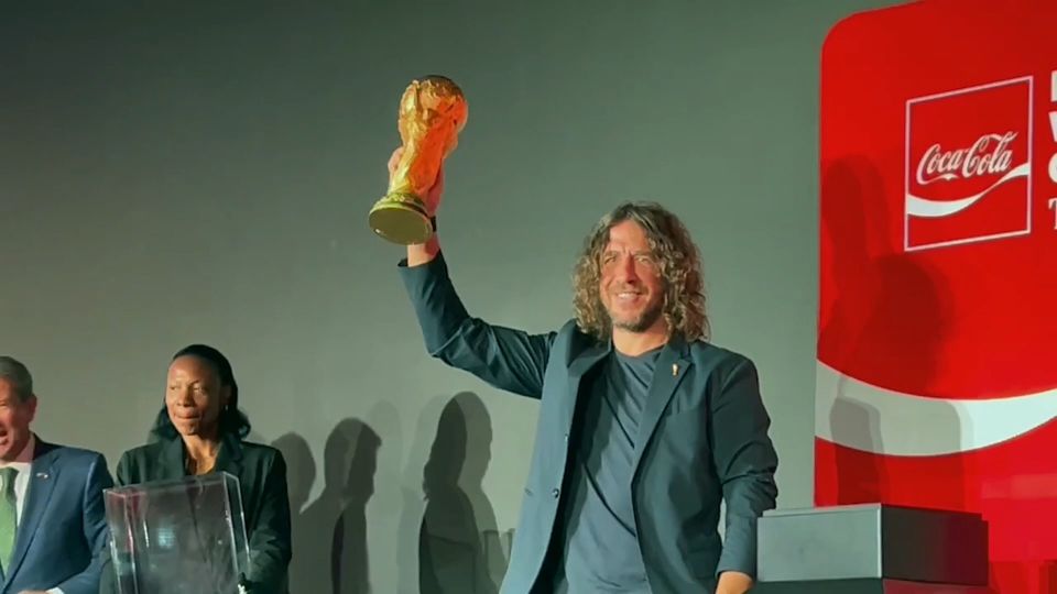 Carles Puyol y su reencuentro con la Copa del Mundo