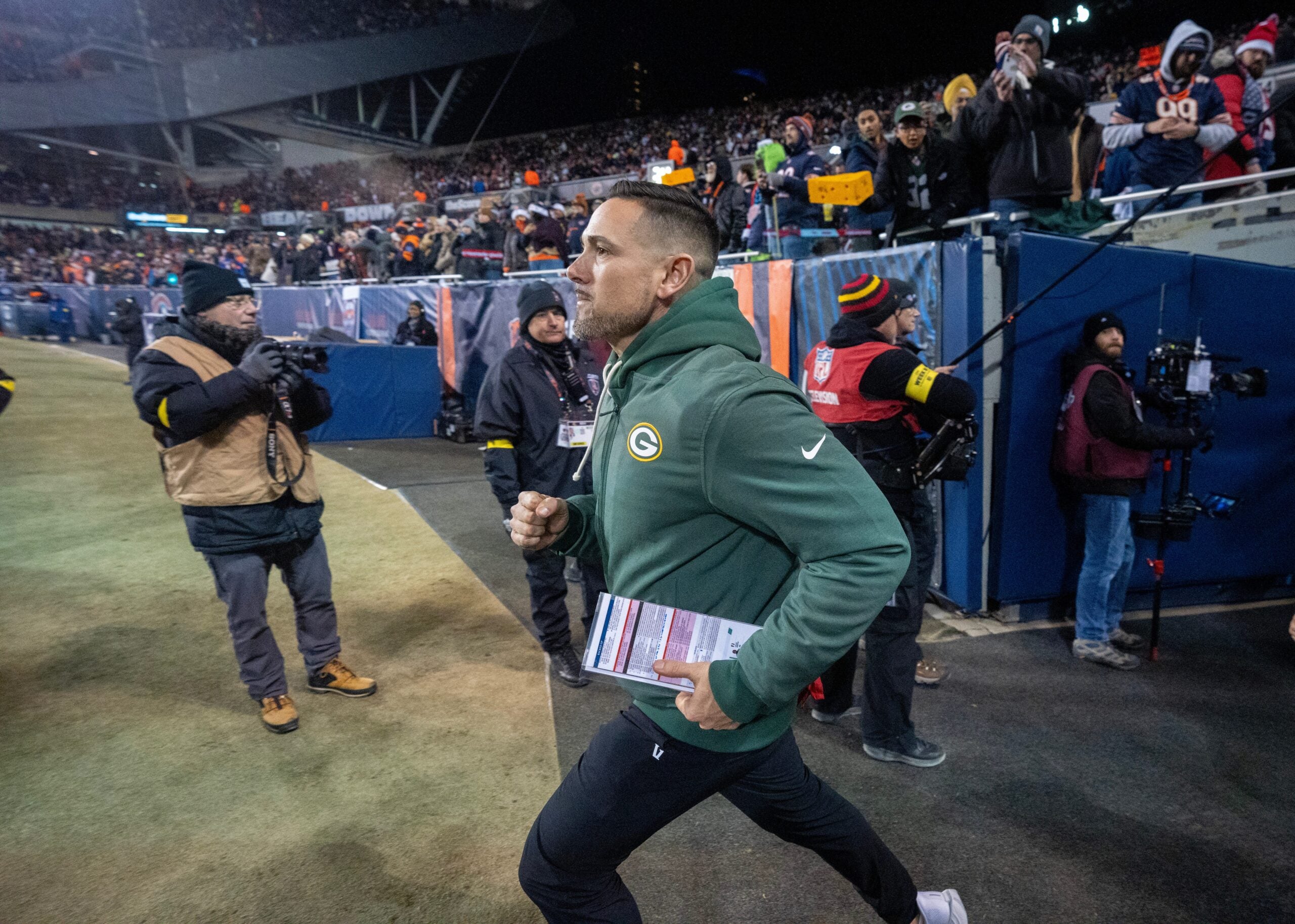 Packers HC Matt LaFleur fires back at Bears ahead of Christmas showdown ...