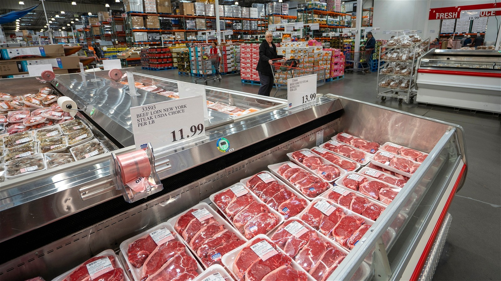 The major problem with ribeye steaks, according to customers