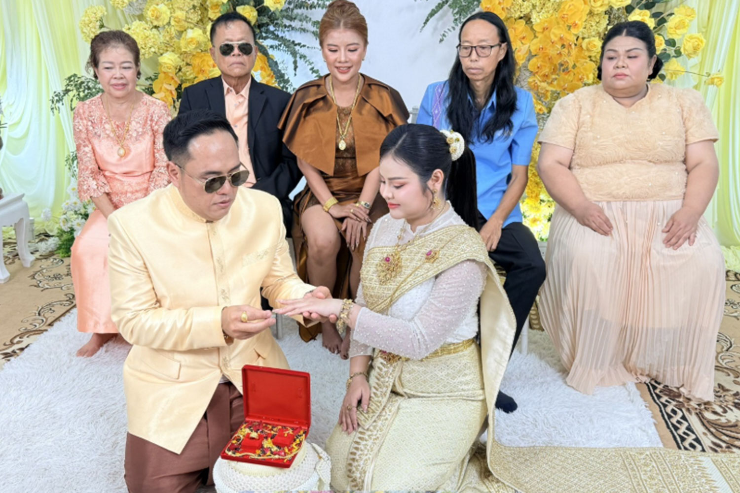 Wedding with a twist: First wife welcomes successor