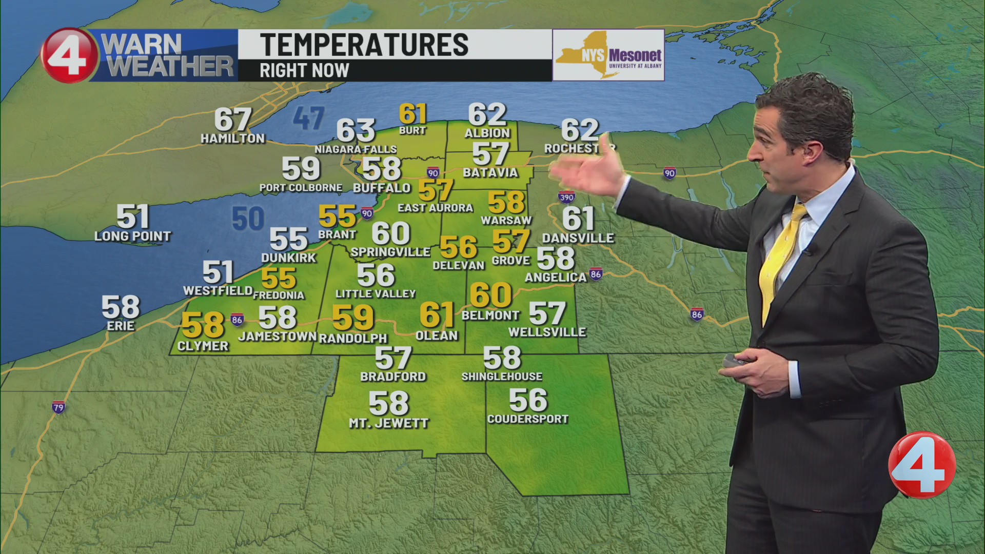 Buffalo weather update: noon, 5/15/26