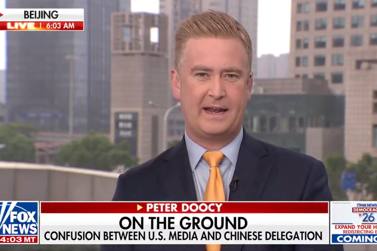 Fox News reporter reveals 'physical clashes' at China summit