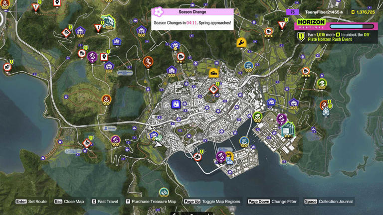 Season schedule and how seasons work in Forza Horizon 6