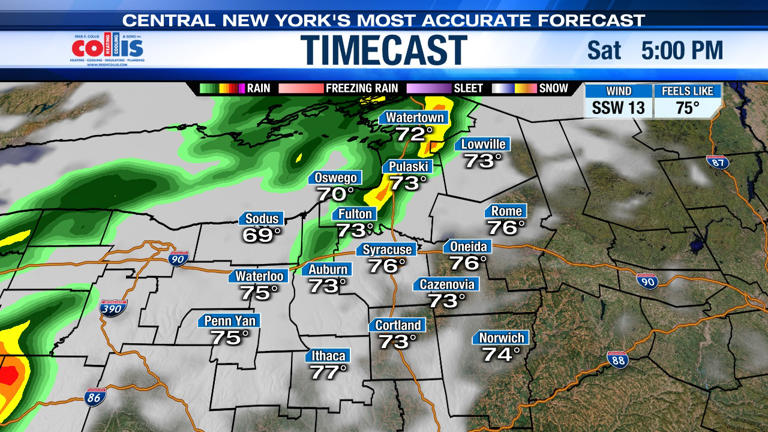 Weekend warm up locked in; could we see any rain?