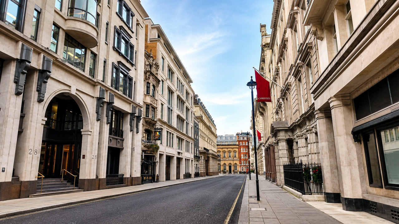 Walking through London’s elegant streets and quiet luxury corners