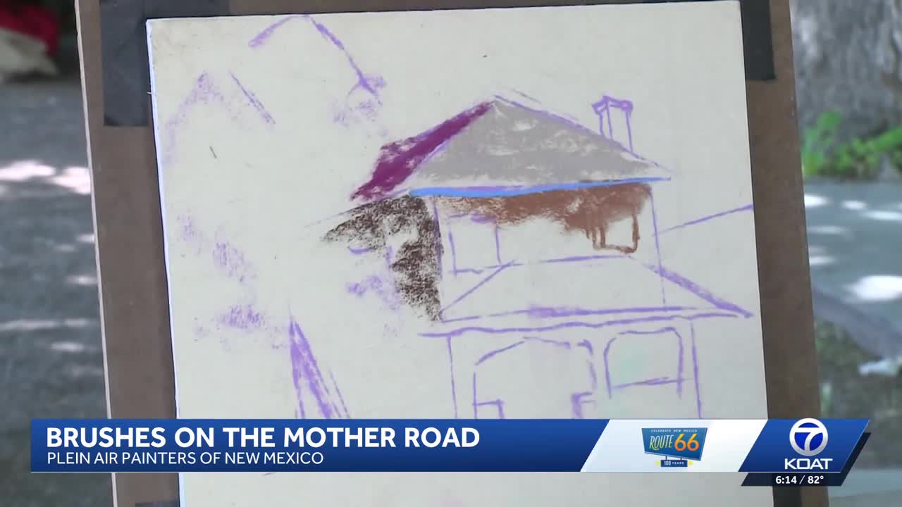 Brushes on the Mother Road