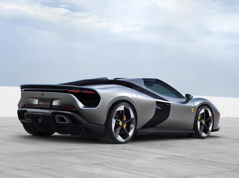 Ferrari's latest one-off supercar skips hybrid power but wears a sleek ...