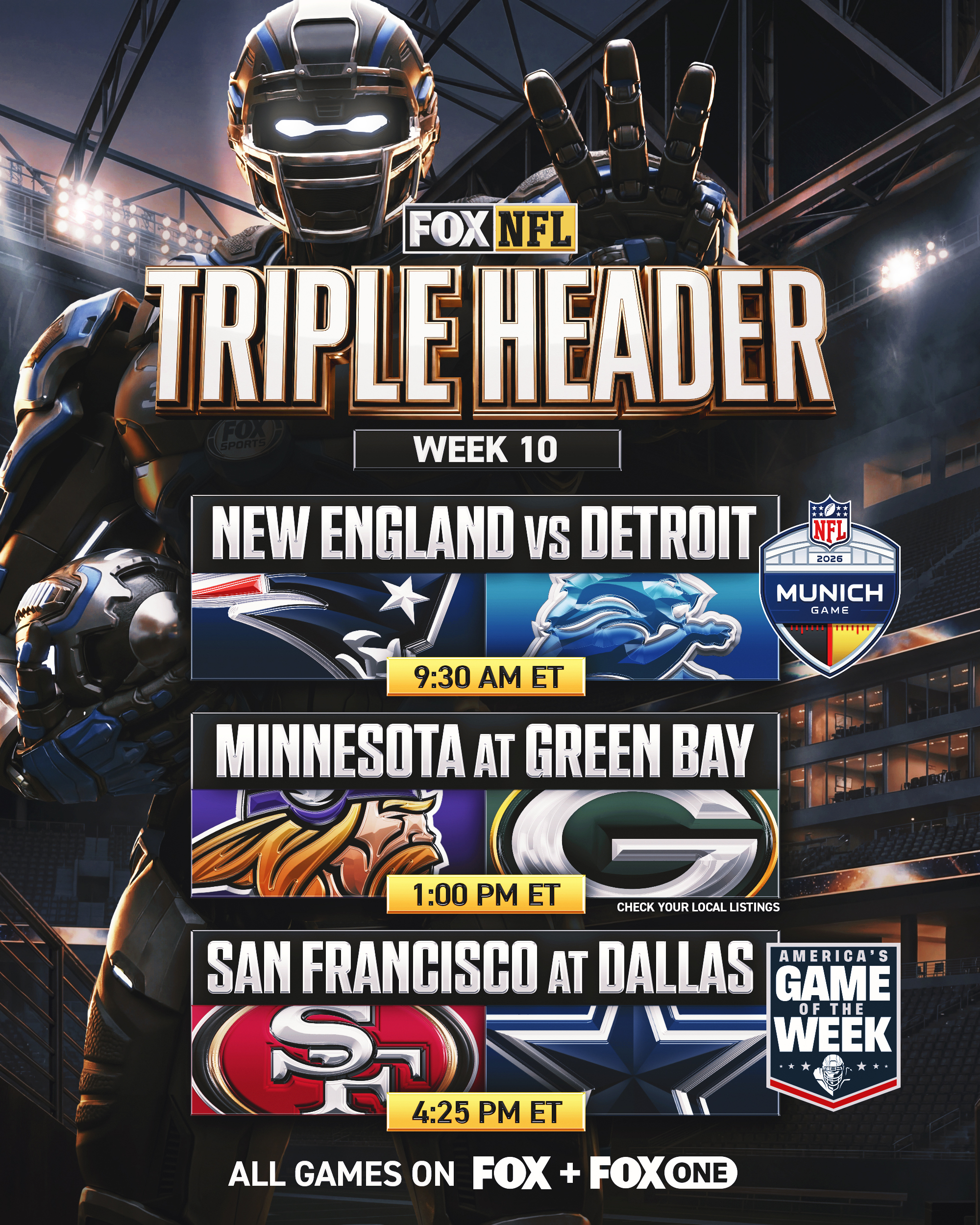 2026 NFL schedule release: 5 storylines to watch in Patriots-Lions game ...