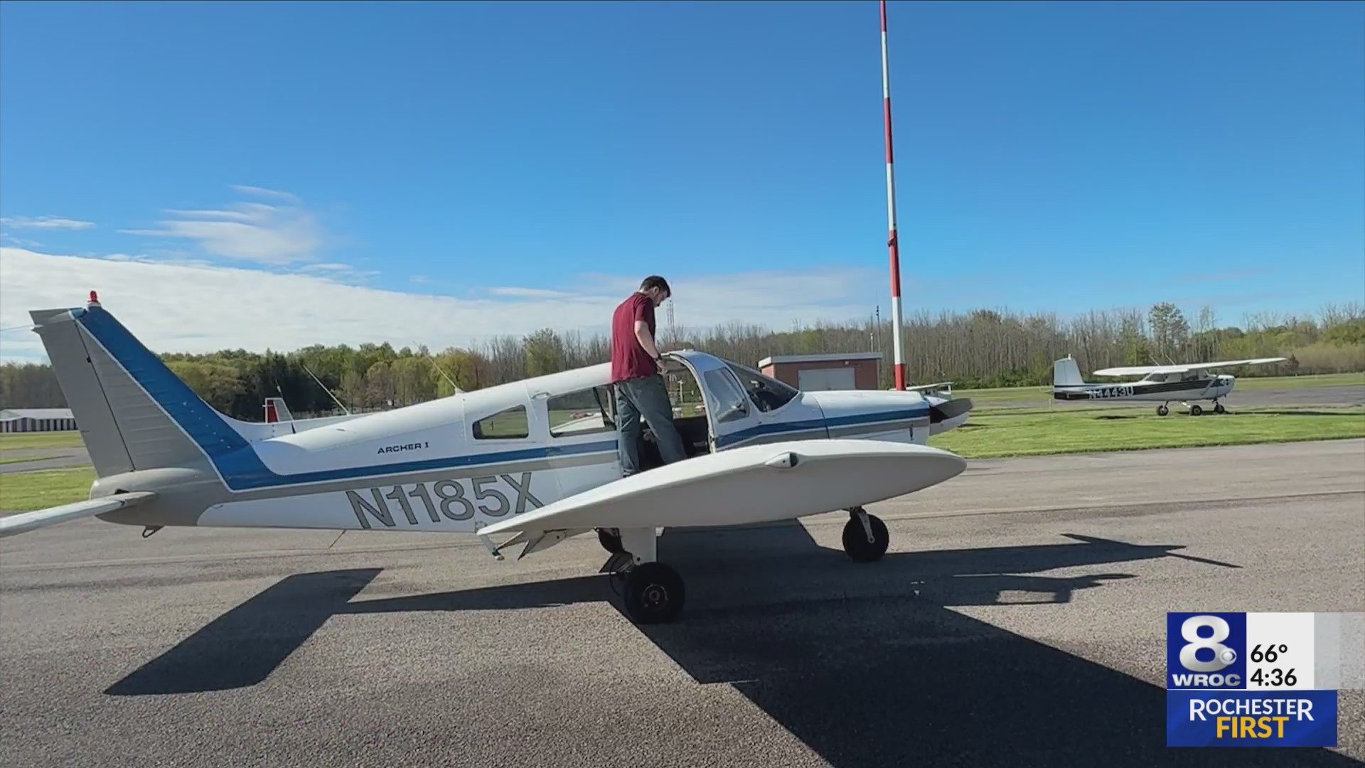 Pancakes and plane rides return to Williamson-Sodus Airport