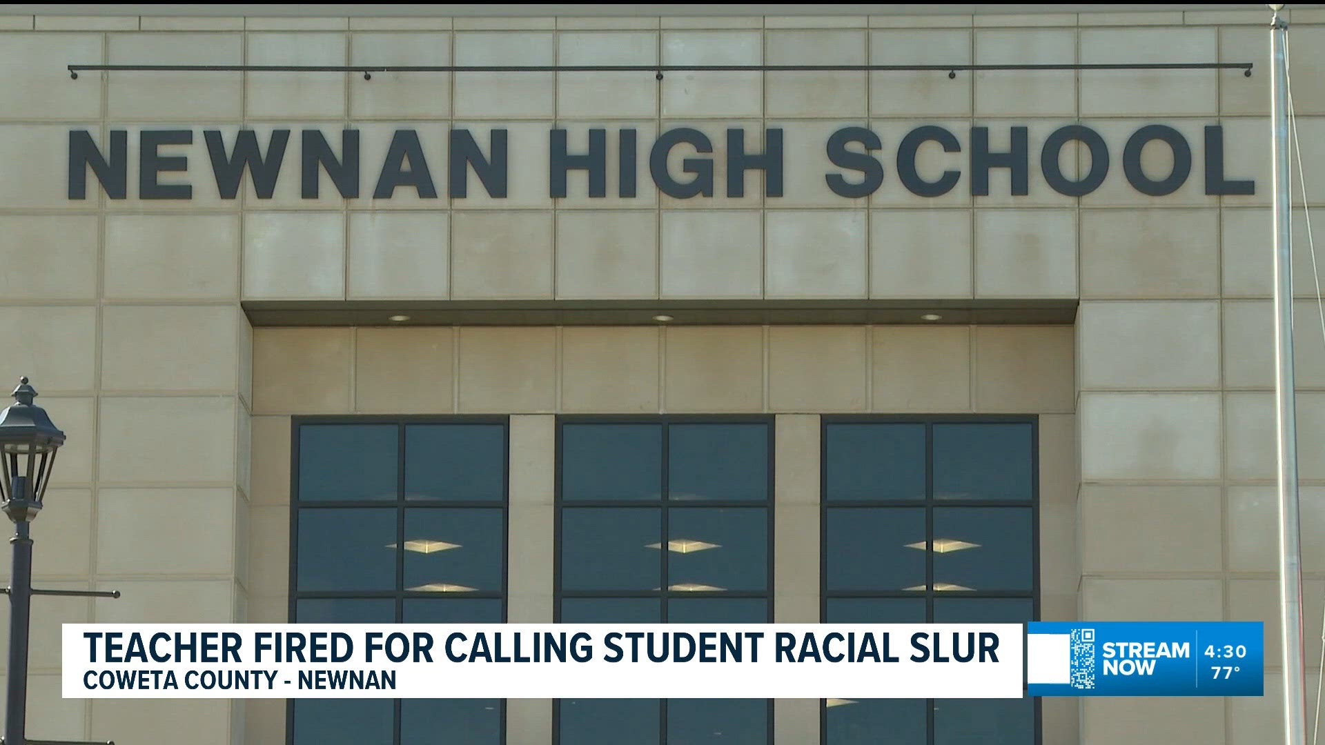 Teacher fired for calling student racial slur