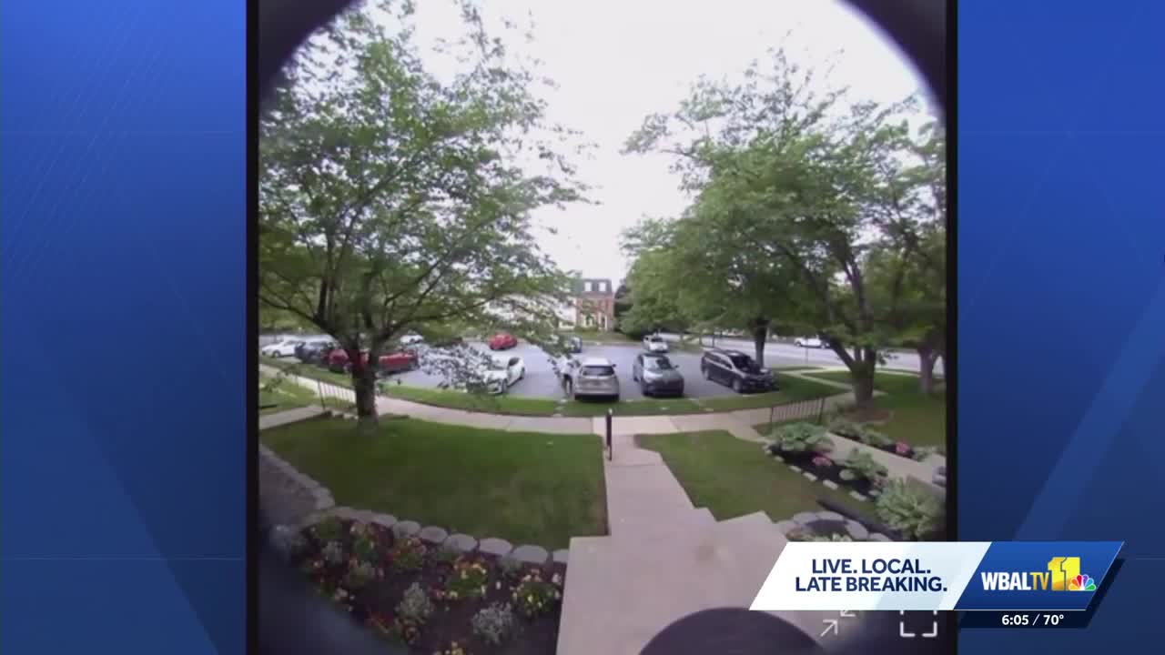 Video captures sound of gunfire in Owings Mills shooting