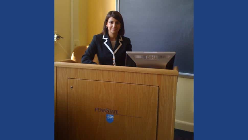 Penn State Brandywine instructor Lusine Mueller wins research award on ...