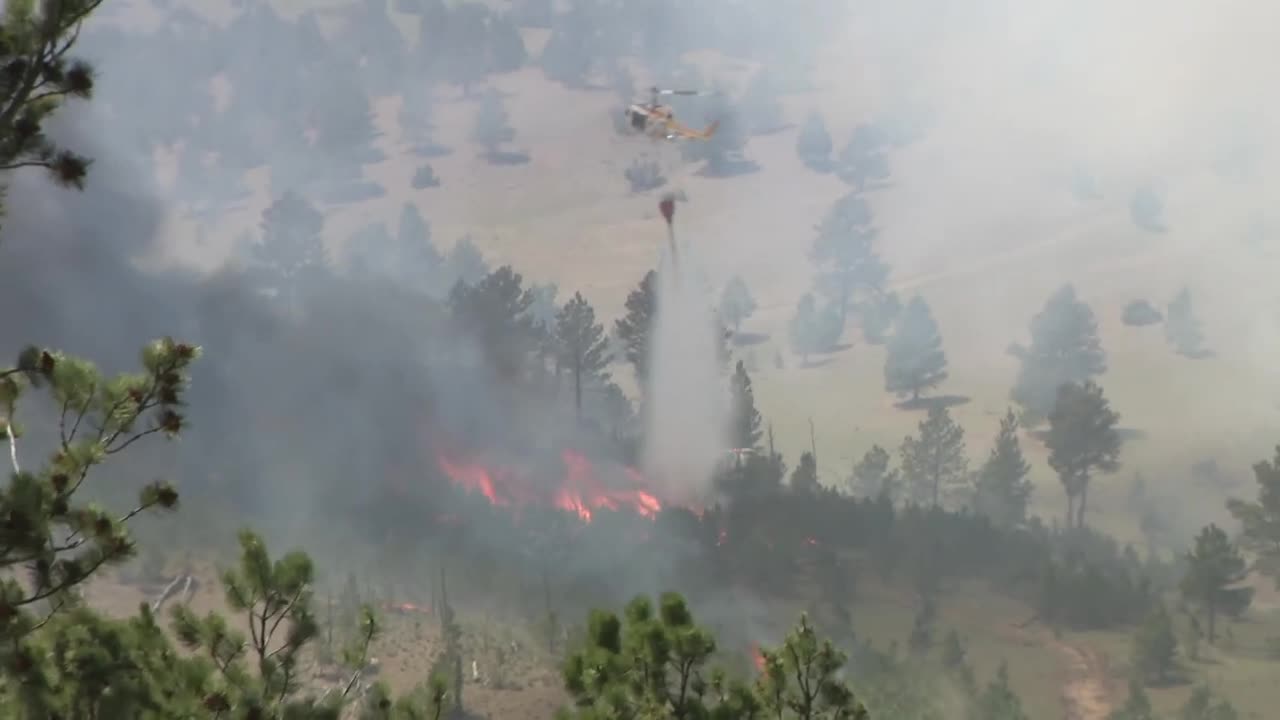 Grey Fire burns near Greycliff, south of Interstate 90 in Sweet Grass ...
