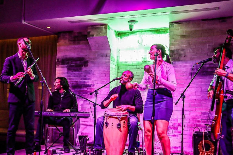 Whimsy: Latin jazz dance cocktail party, Hamptons