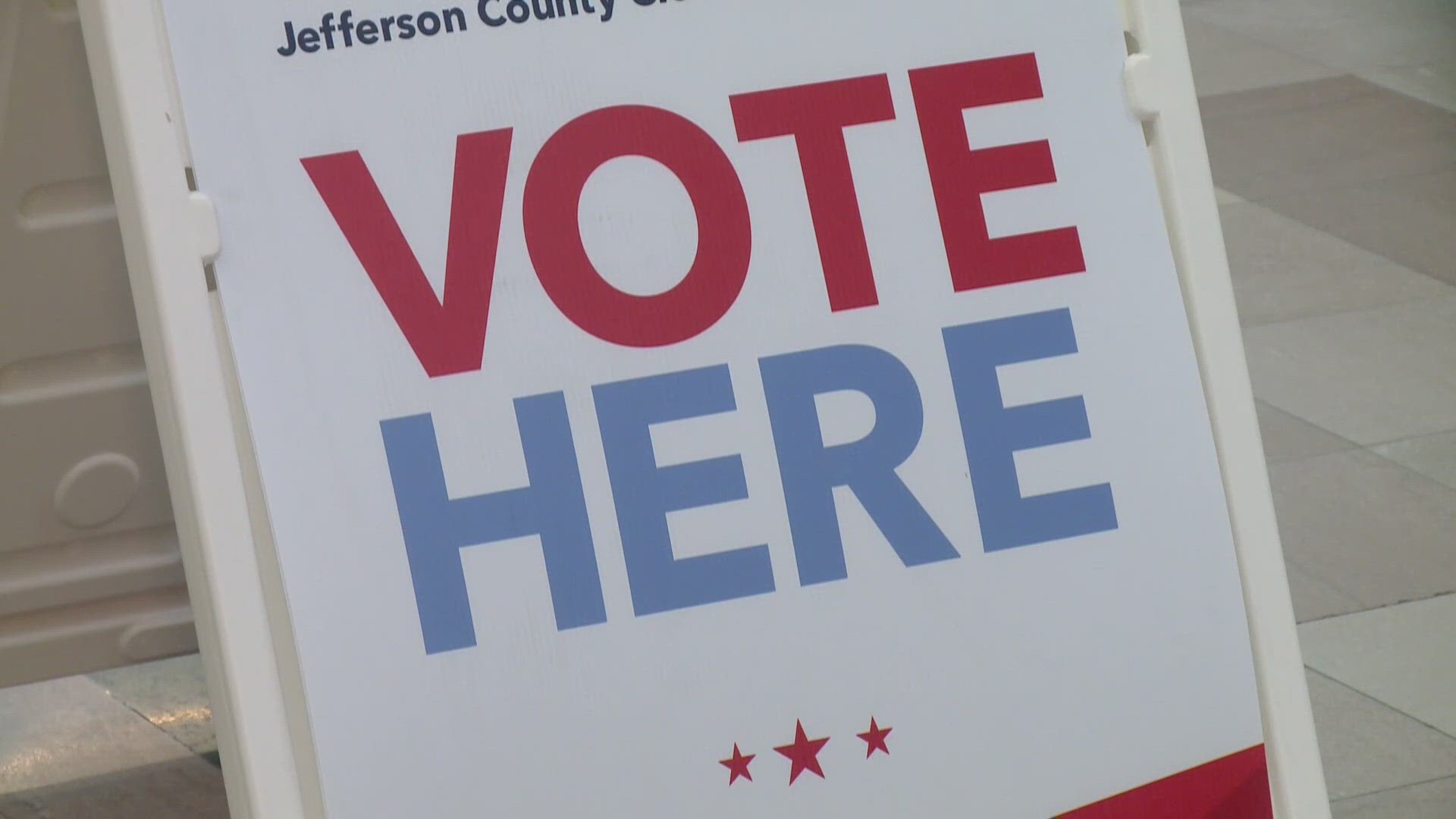 Early voting today and tomorrow in Jefferson County