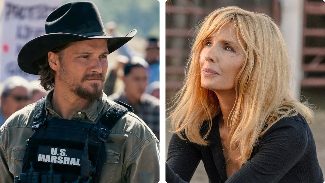 Kelly Reilly just answered the 'Dutton Ranch' and 'Marshals' crossover ...