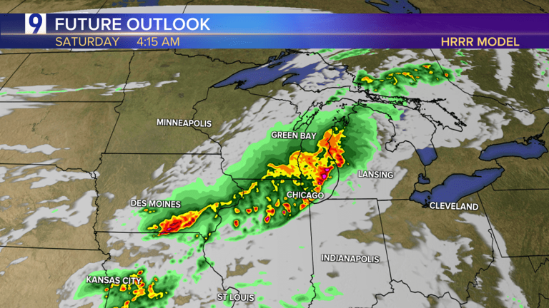 Warmest weekend in 7+ months to follow overnight storms