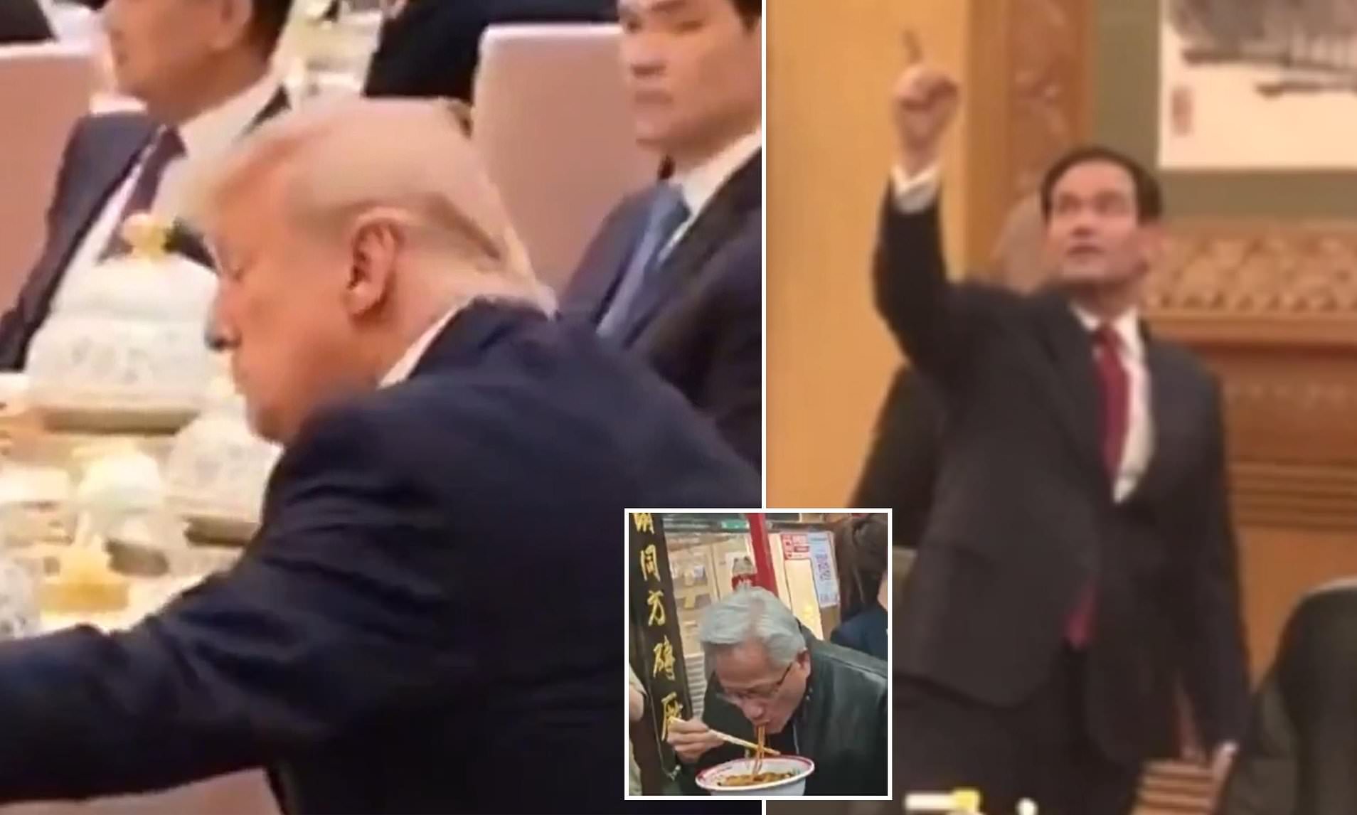 Hilarious unseen moments from Trump's historic China trip