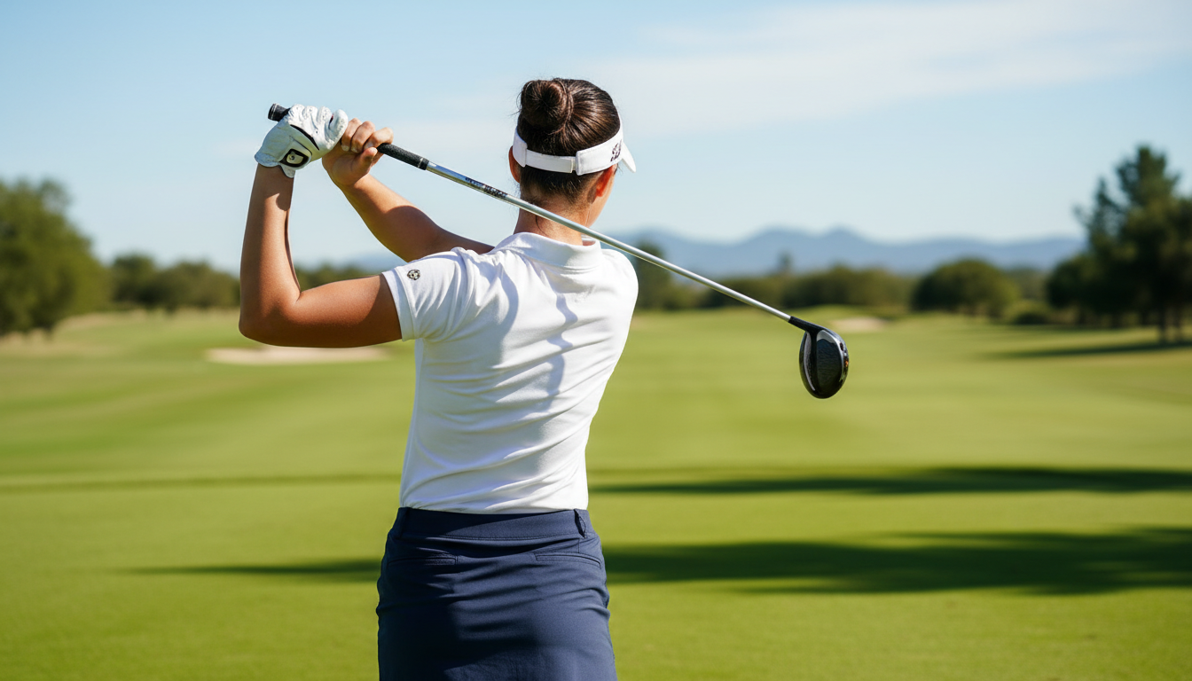 Master your golf swing: achieve better chest position
