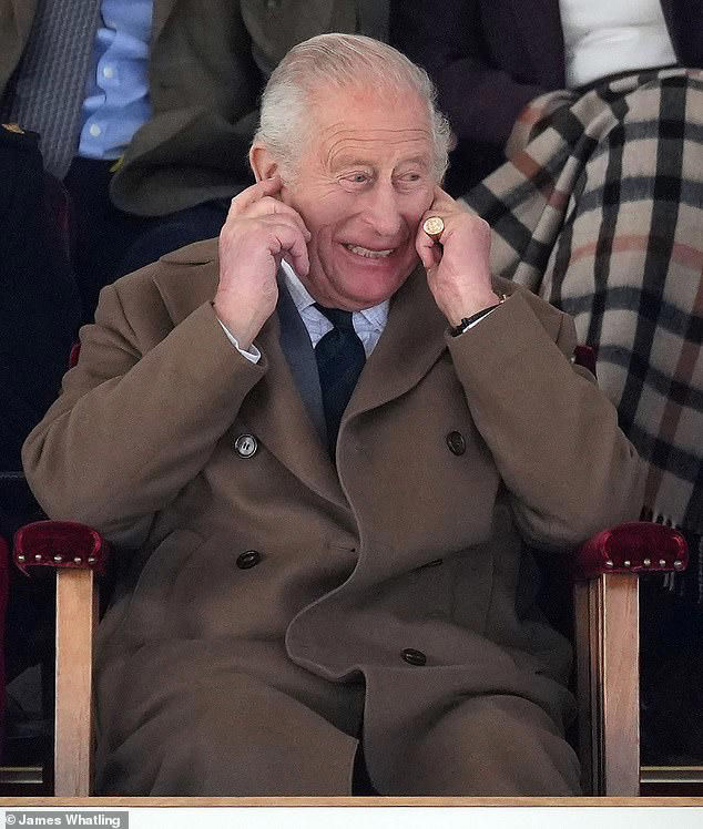 King Charles and Duchess Sophie gasp and grin while enjoying attending ...