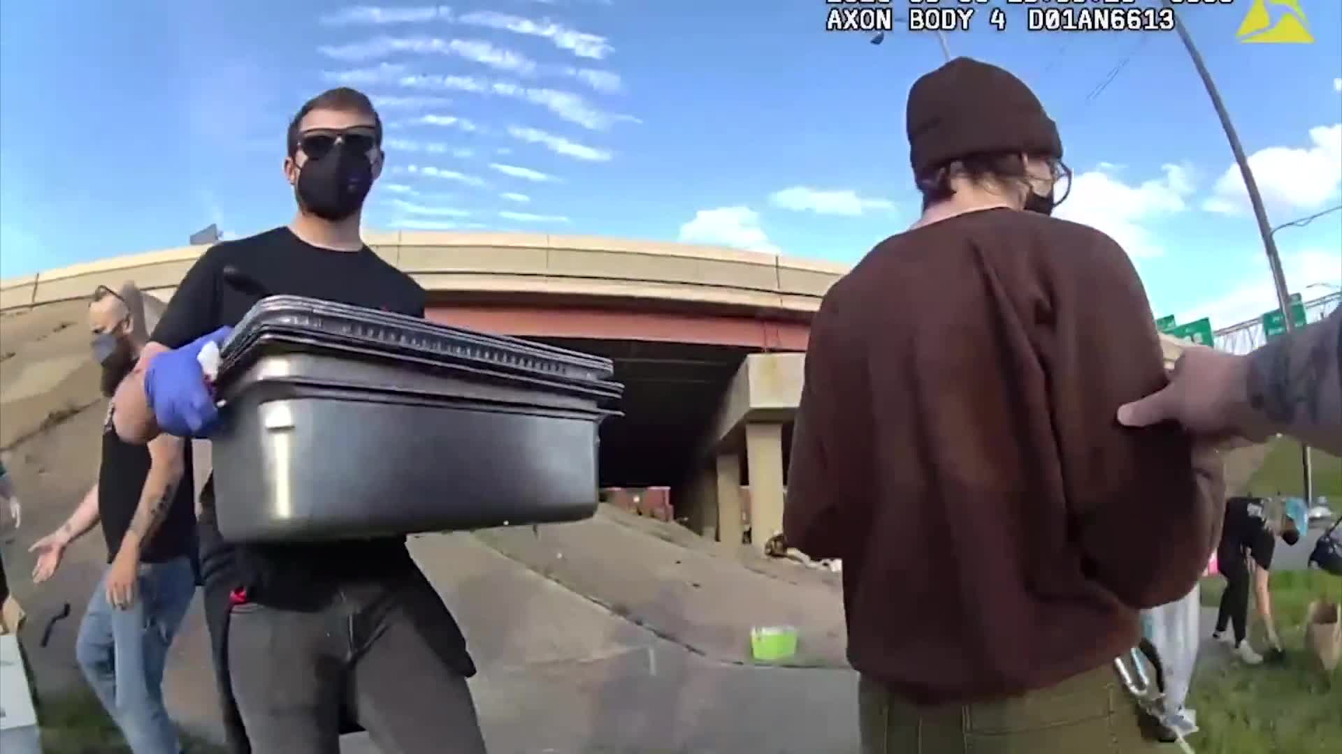 Body cam footage: TPD releases video from Tulsa Food Not Bombs incident