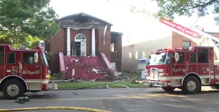 Firefighter injured in Birmingham church fire