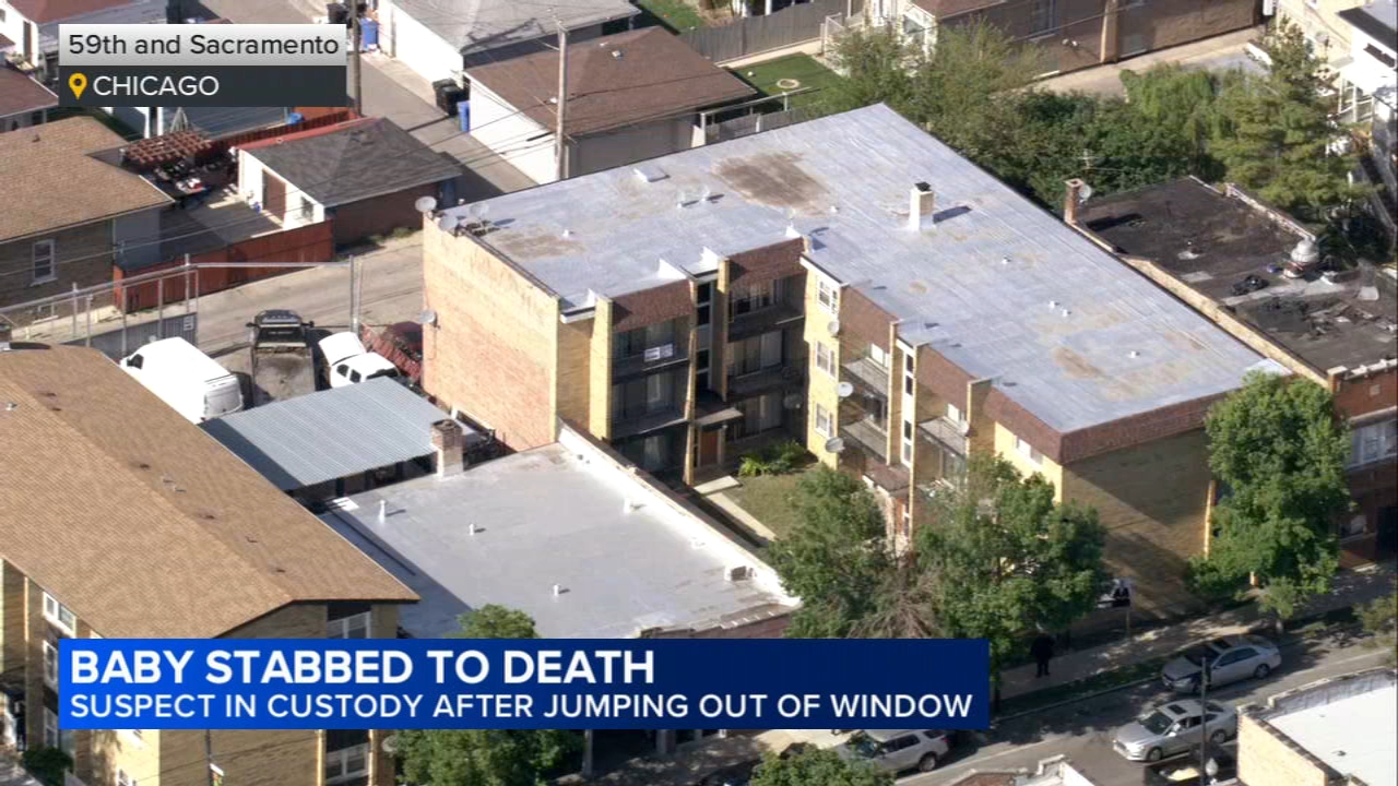 Suspect stabs baby girl to death, jumps out of window at Gage Park home ...