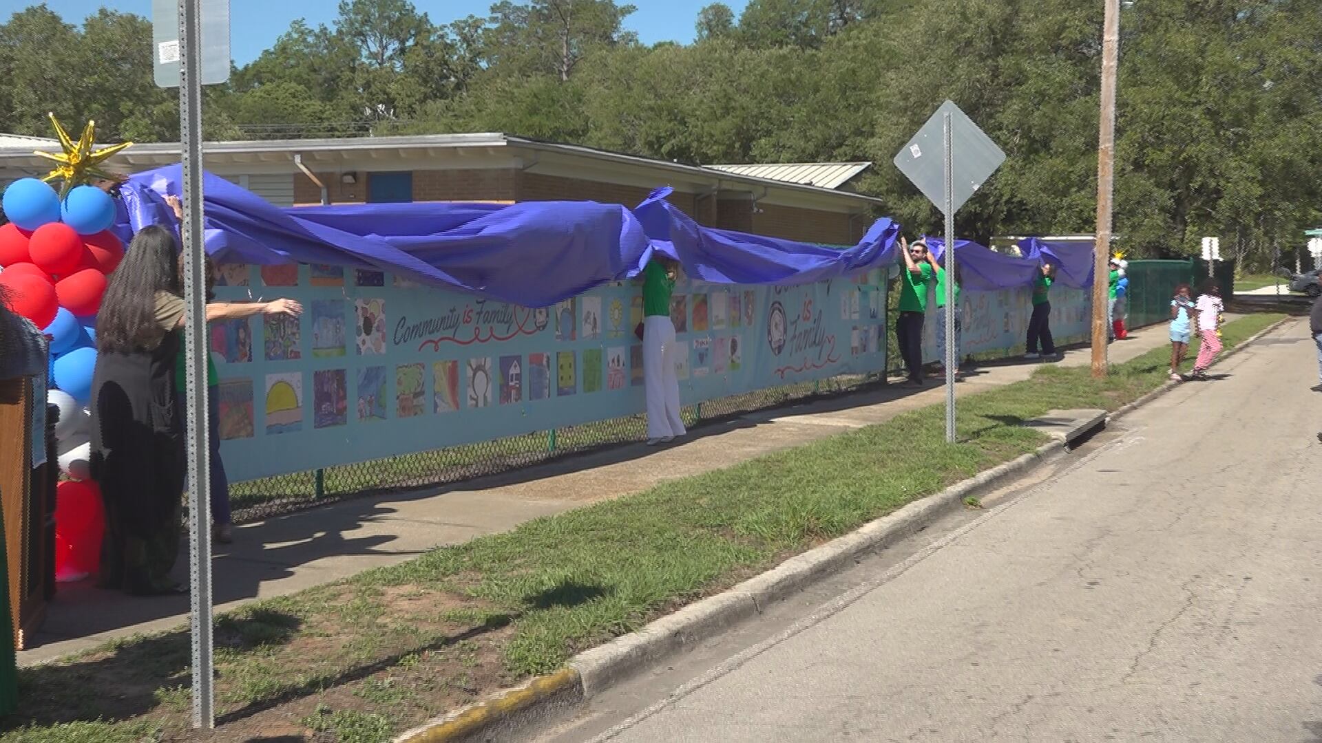 Something good: Sabal Palm Elementary unveils art piece that proves ...