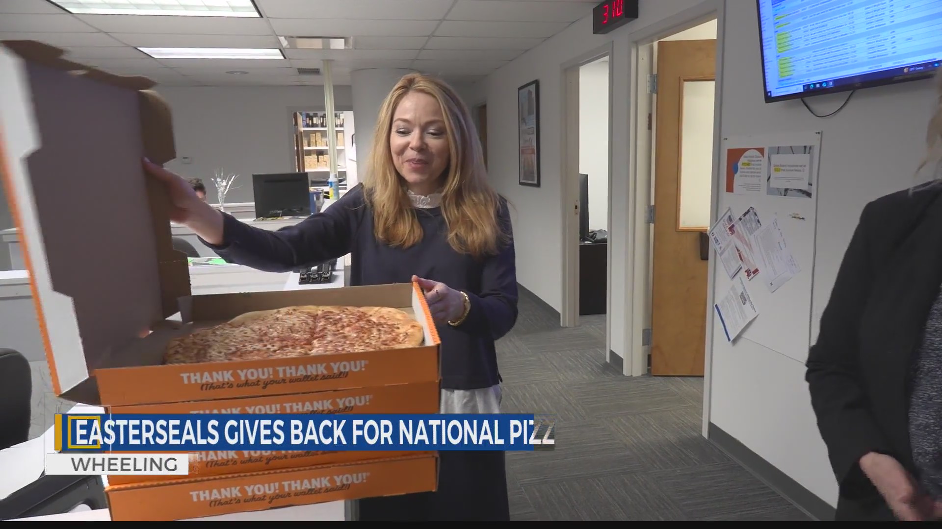 Easterseals holds pizza parties for sponsors on National Pizza Party Day