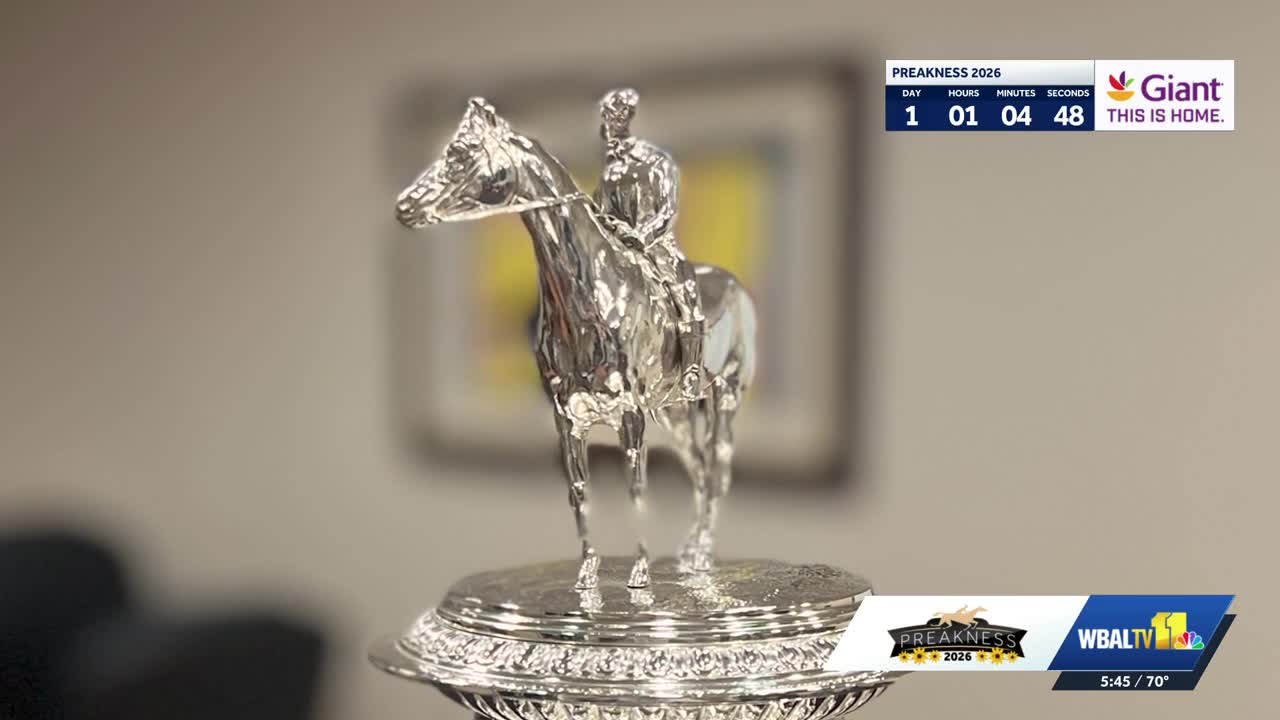 'It's just incredible': Woodlawn Vase arrives at Laurel Park