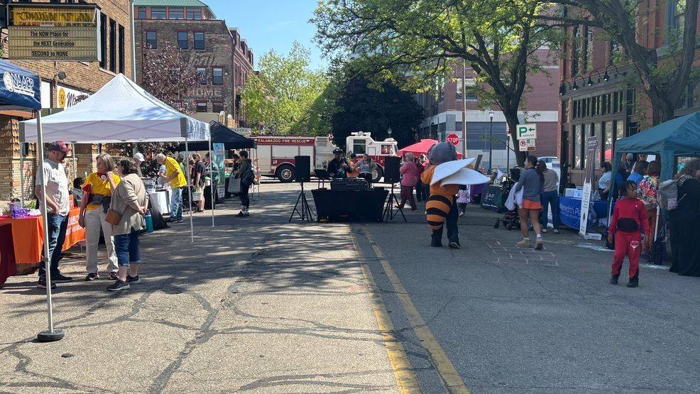 Annual Burdick Street block party in Kalamazoo offers fun, community ...