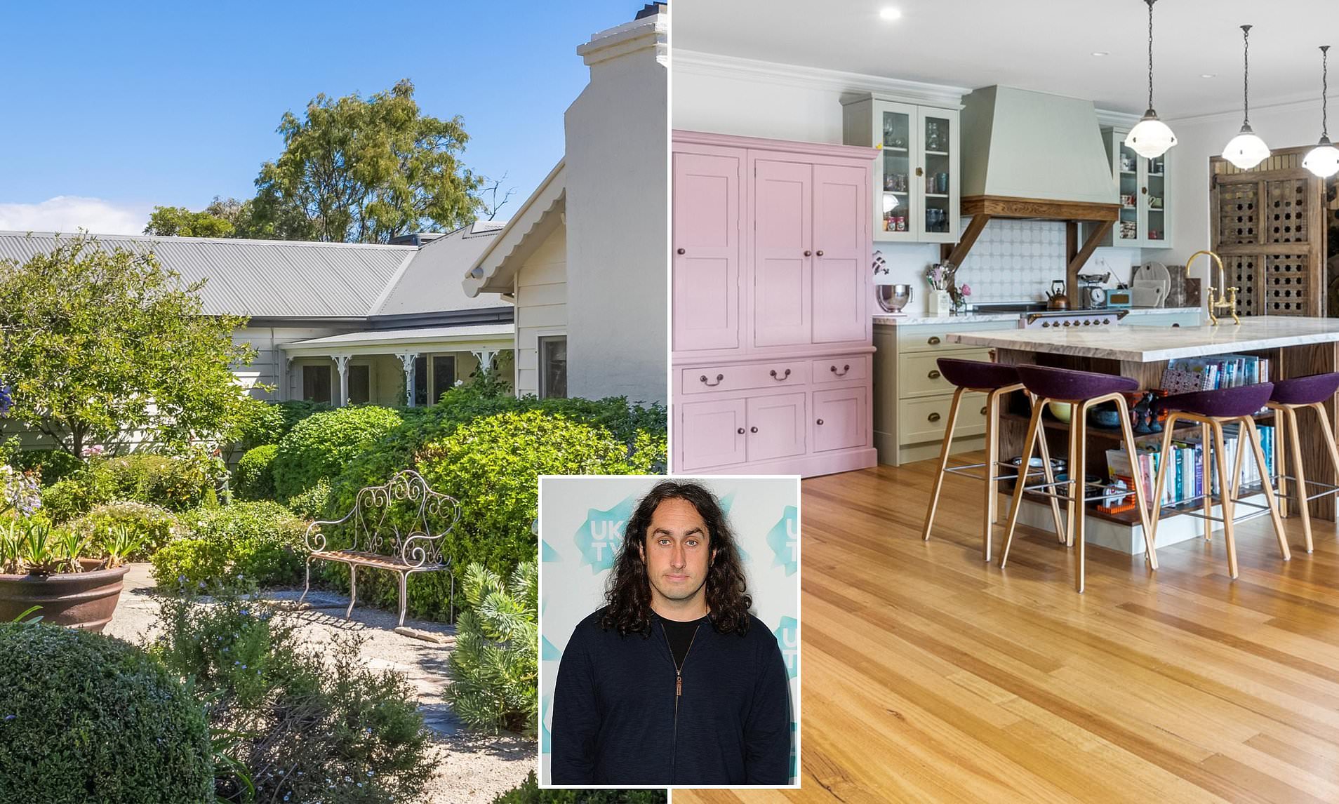 Comedian Ross Noble lists idyllic Mornington Peninsula home ahead of UK ...