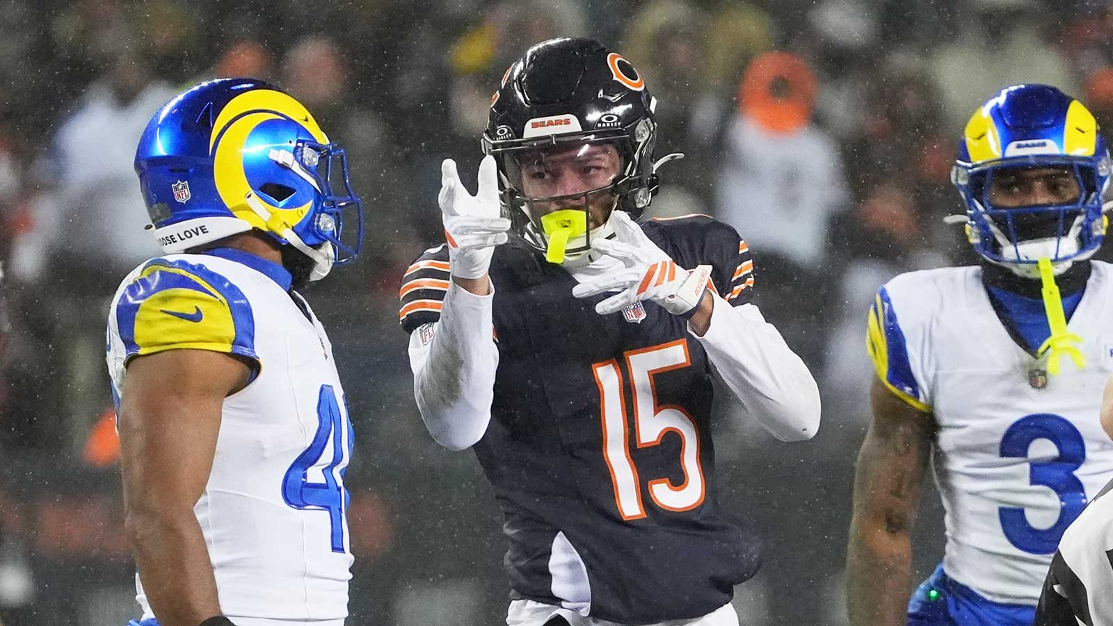 Bears’ Rome Odunze as Bob Ross for schedule release is absolutely perfect