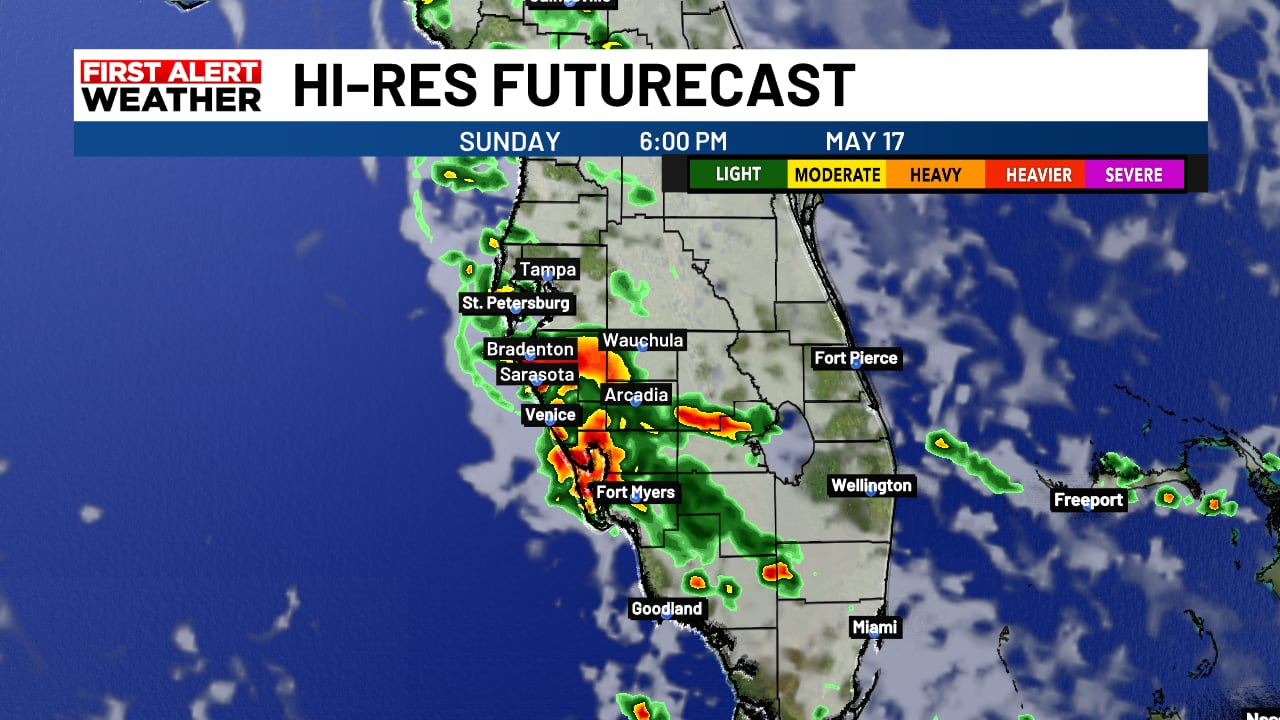 First alert heads up for weekend storms