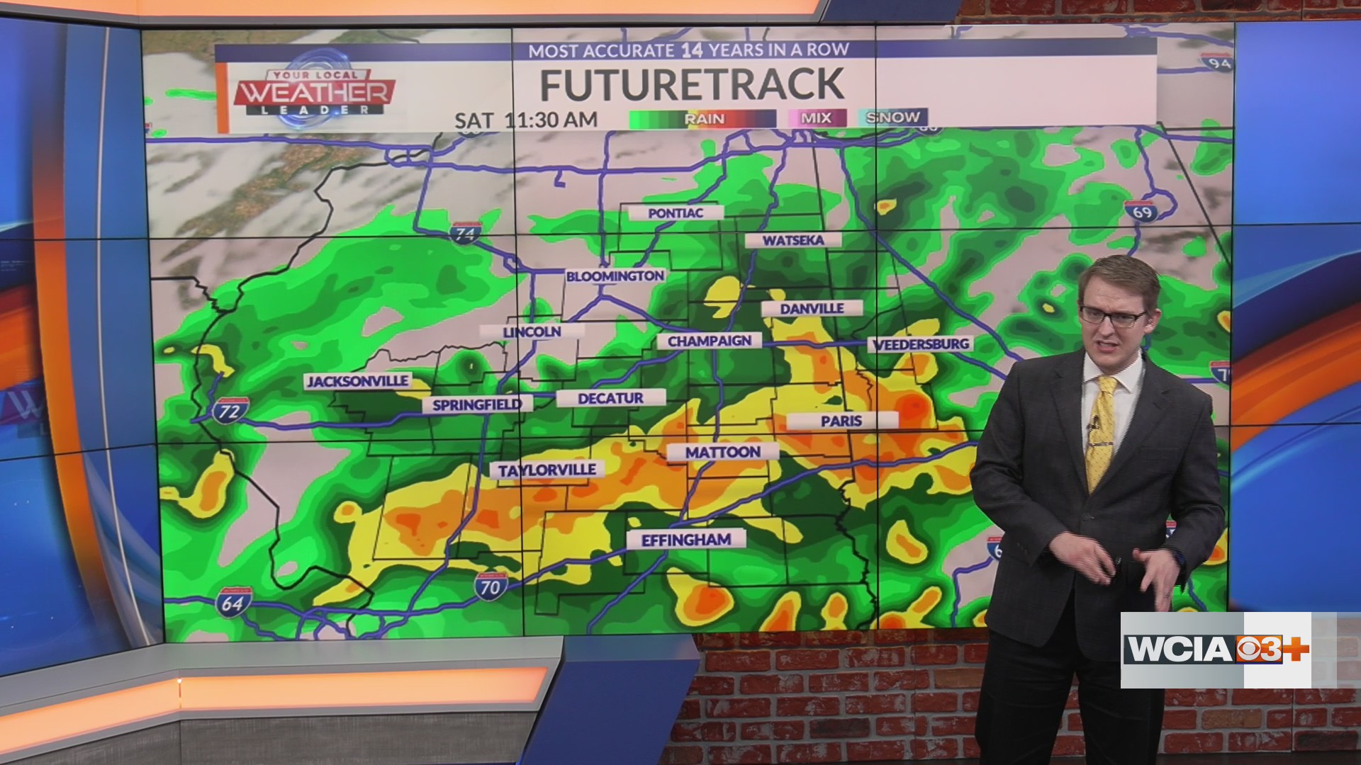Stormy start to the weekend before temperatures make a jump