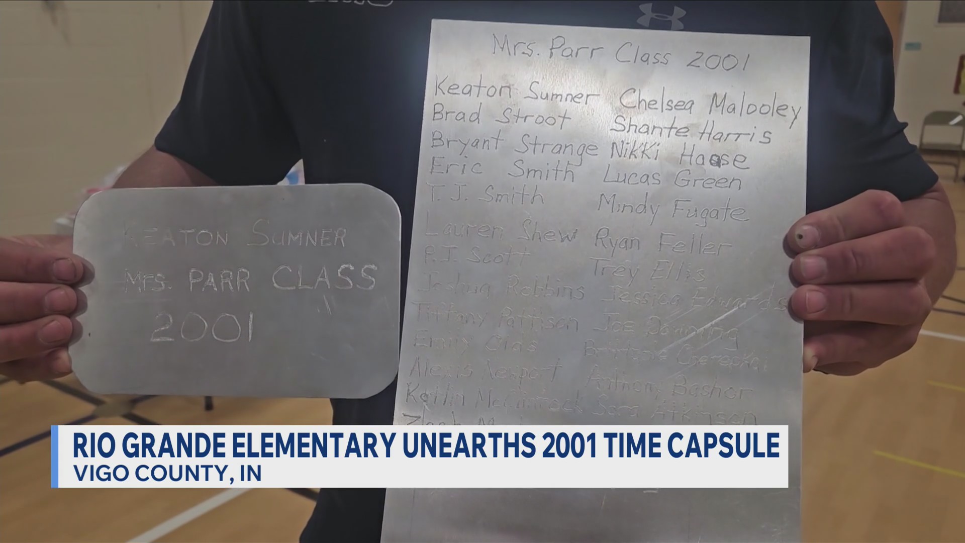 Rio Grande unveils contents of time capsule after 25 years