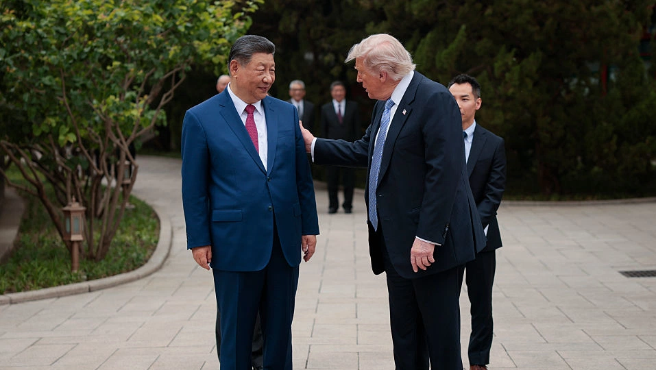 Trump wraps up China trip with mixed results and security flare-up