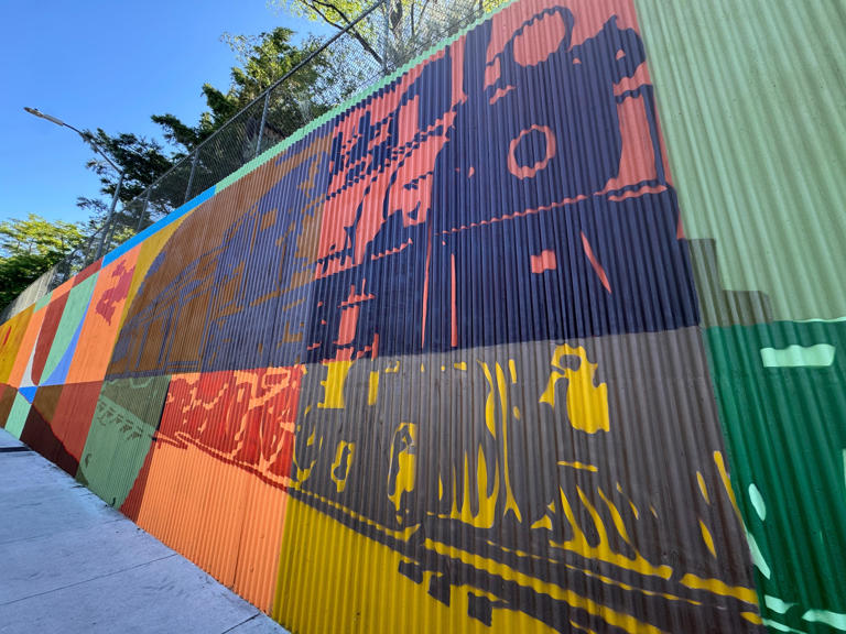 Corrugated wall leaves $100K Reno mural vulnerable to graffiti