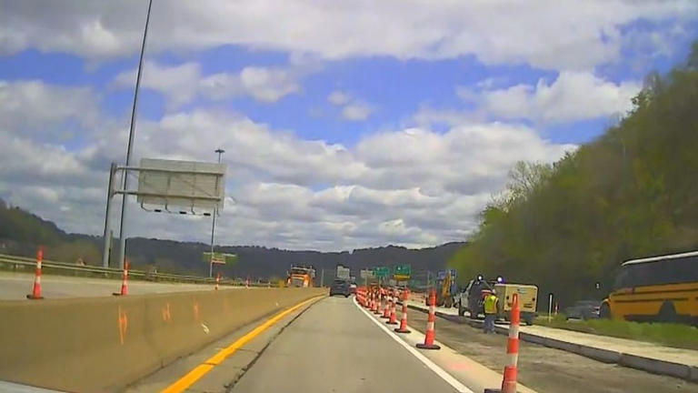 One month into US 22 resurfacing, crews stay on pace for a mid-August ...