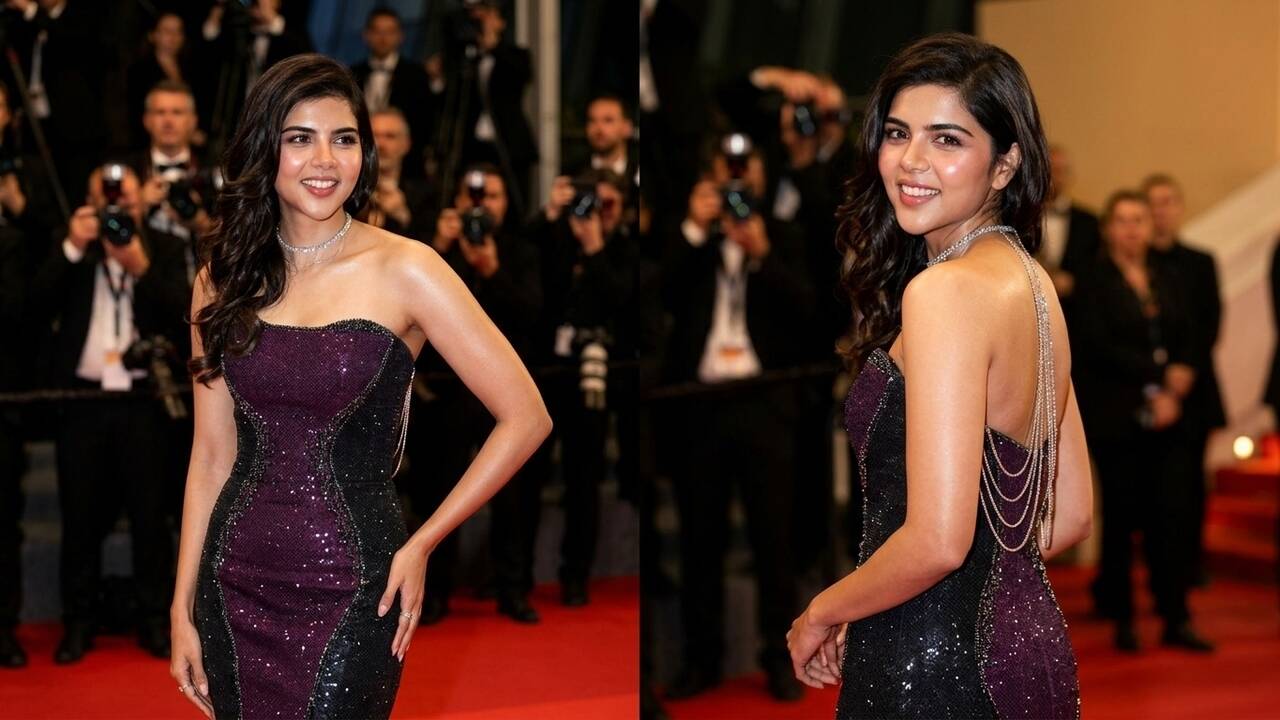 Cannes 2026: Kalyani Priyadarshan dazzles in strapless dress and ...