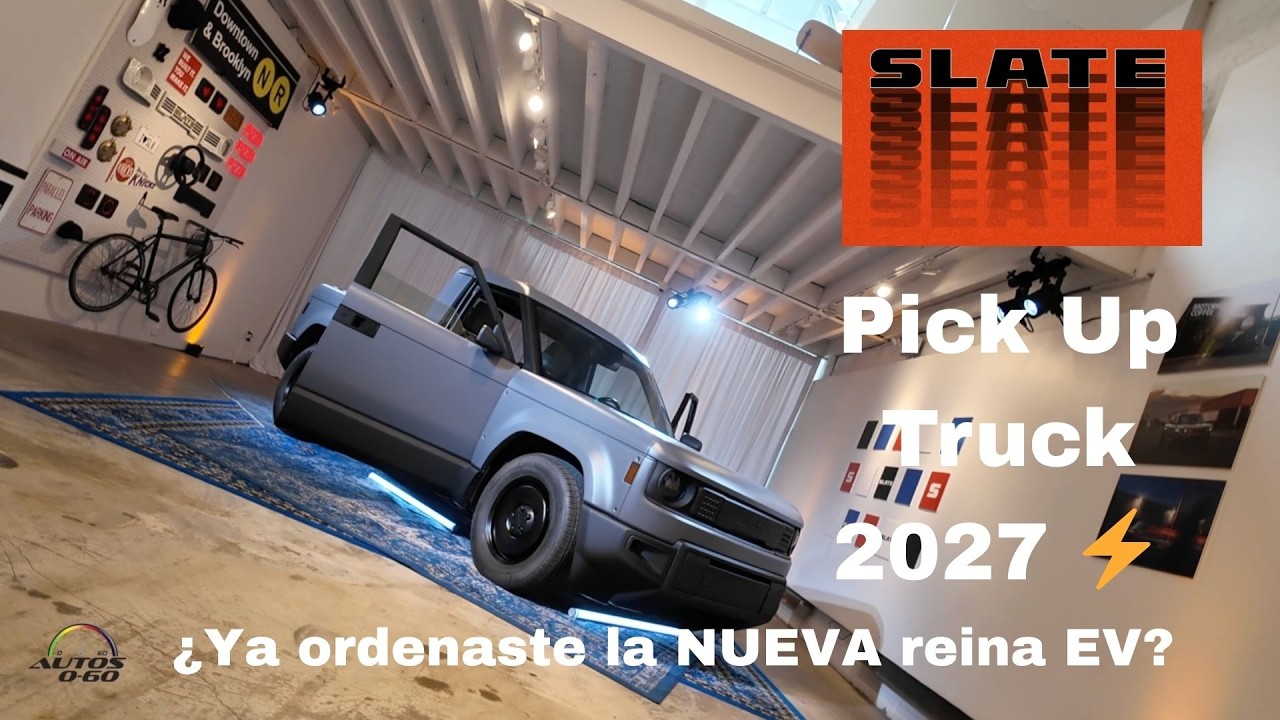 Slate EV Pick Up Truck 2027 ⚡ ¿Ya ordenaste la NUEVA reina EV? Specs ...