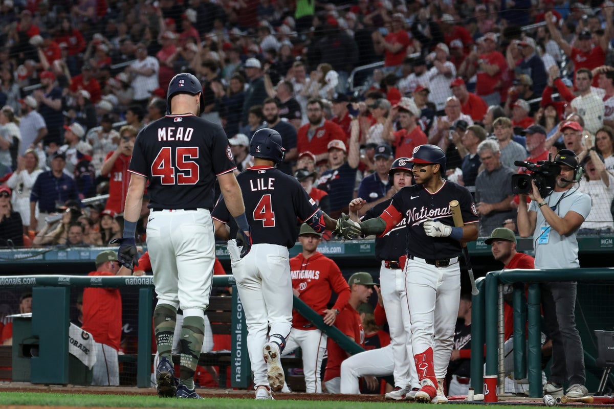 Lile pega otro jonrón, Littell lanza 5 innings en blanco y Nacionales ...