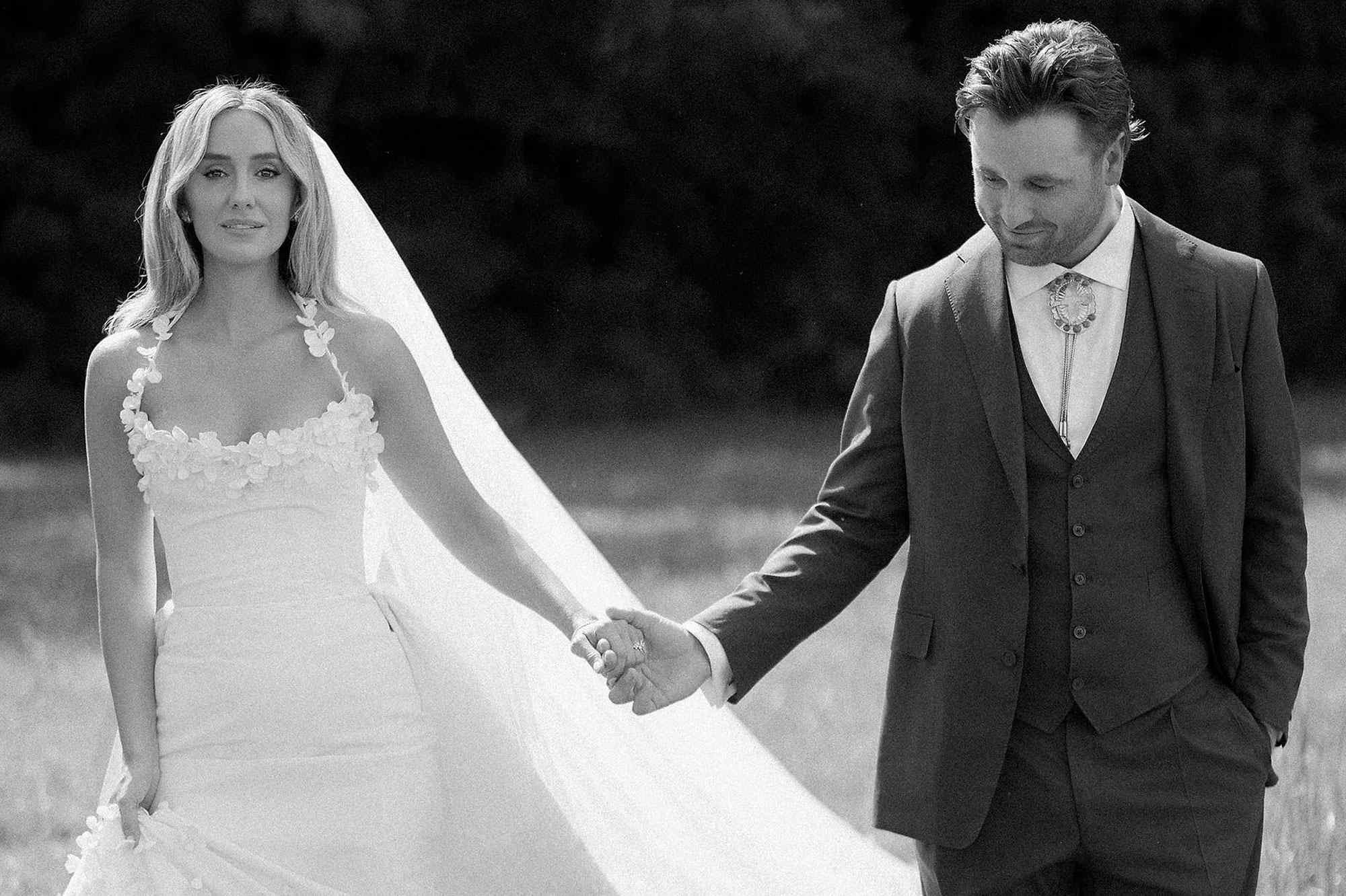 Lainey Wilson Wears A Dress For The First Time To Walk Down The Aisle